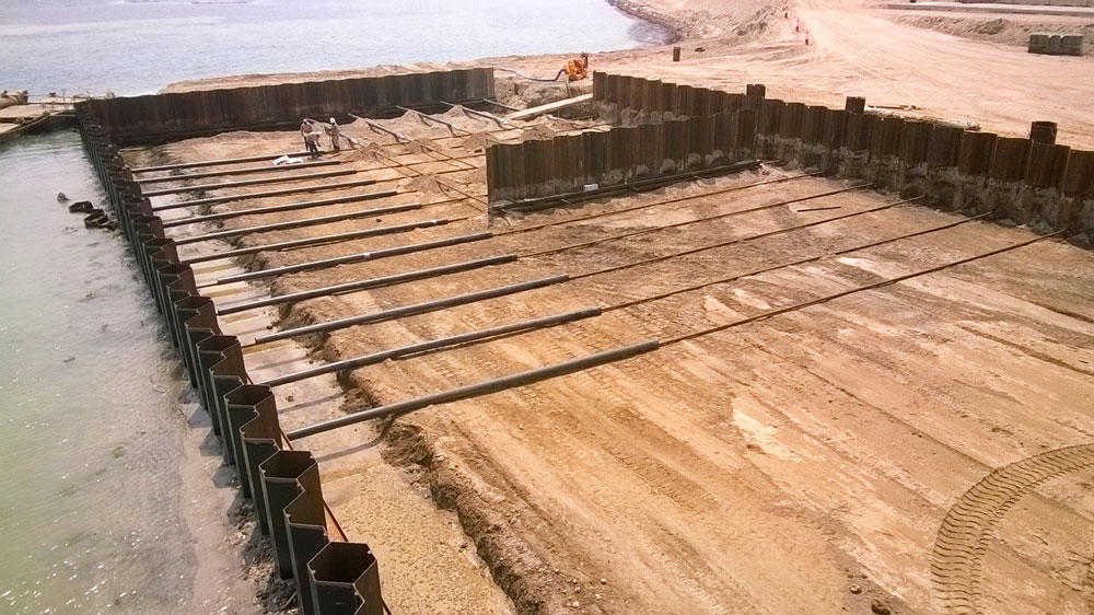 Quay walls & jetties – Gulf Foundation