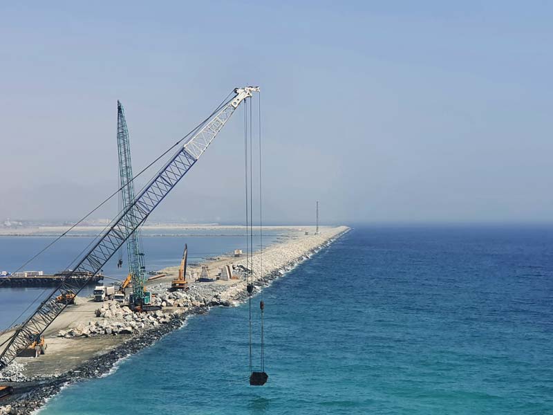 Land reclamation & coastal protection works – Gulf Foundation